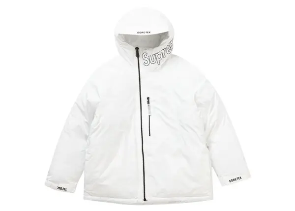 Supreme Gore-tex 700-fill Down Parka - White