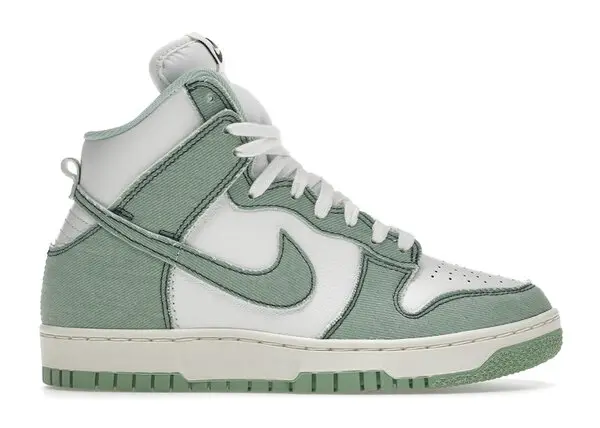 Nike Dunk High 1985 Denim Sneakers - Enamel Green/summit White