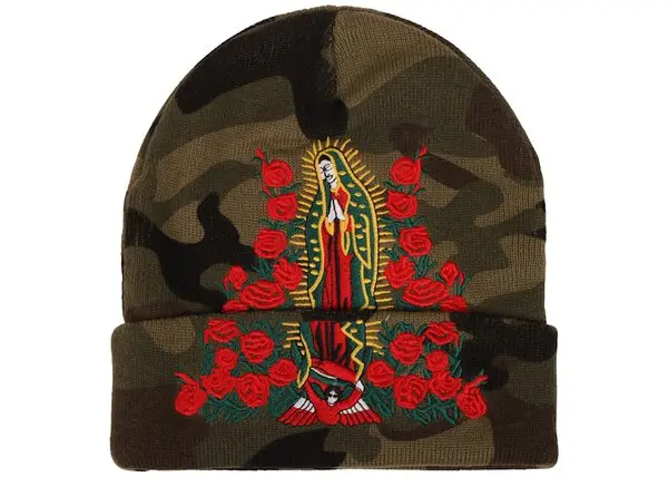 Supreme Guadalupe Beanie - Camo