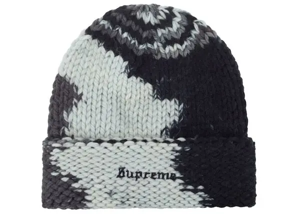 Supreme Gradient Spacedye Beanie - Black