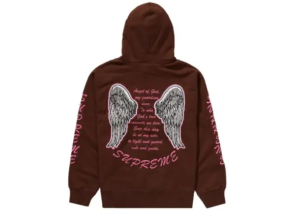 Supreme Guardian Hooded Sweatshirt - Dark Brown