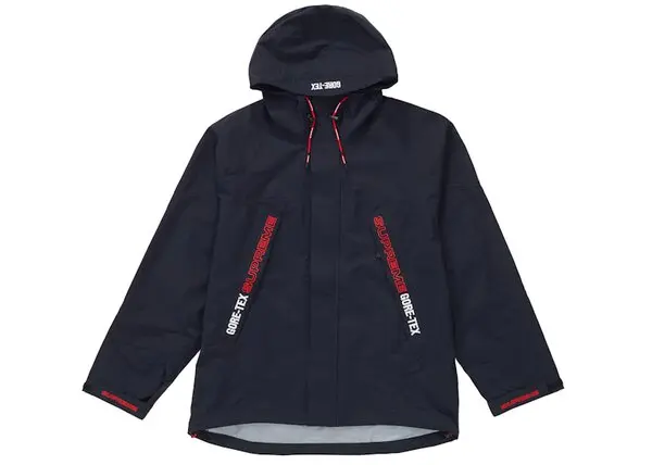 Supreme Gore Tex Taped Seam Jacket - Black