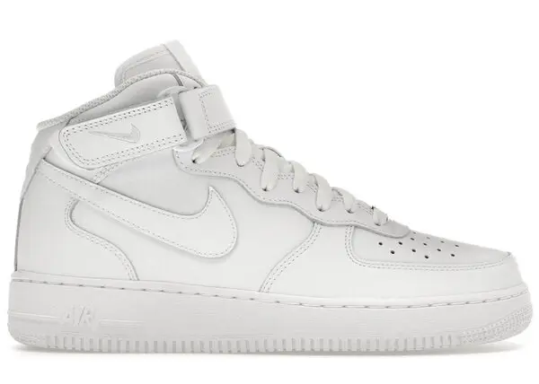 Nike Force 1 Mid '07 - White/white