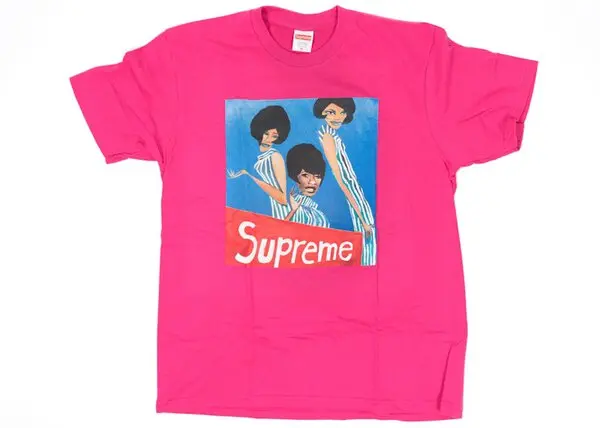 Supreme Group Tee Shirt - Dark Pink