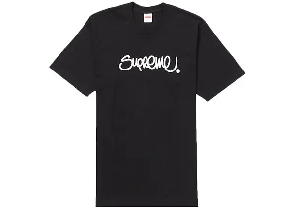 Supreme Handstyle Tee Shirt - Black