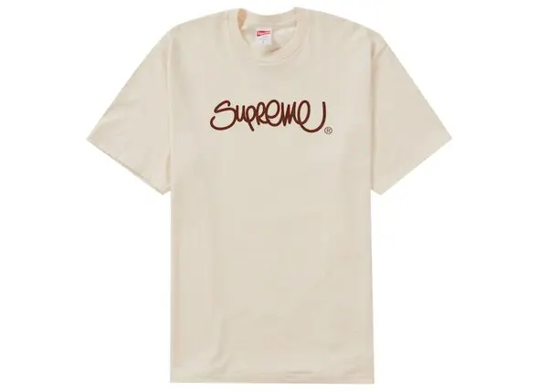 Supreme Handstyle Tee Shirt - Natural