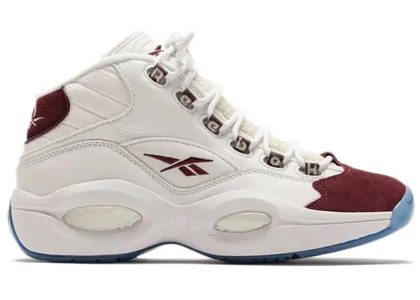 REEBOK Question Mid Packer Sneakers - Footwear White/chalk/burgundy