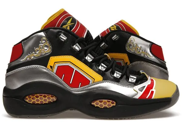 REEBOK Question Mid Power Rangers Megazord Sneakers