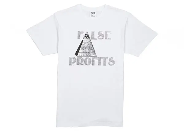 BILLIONAIRE BOYS CLUB False Profits Tee Shirt - White