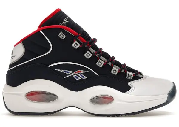 REEBOK Question Mid Team Usa - Navy Blue/white/red