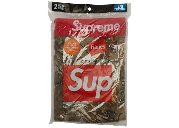 Supreme Hanes Realtree Boxer Briefs - Woodbine