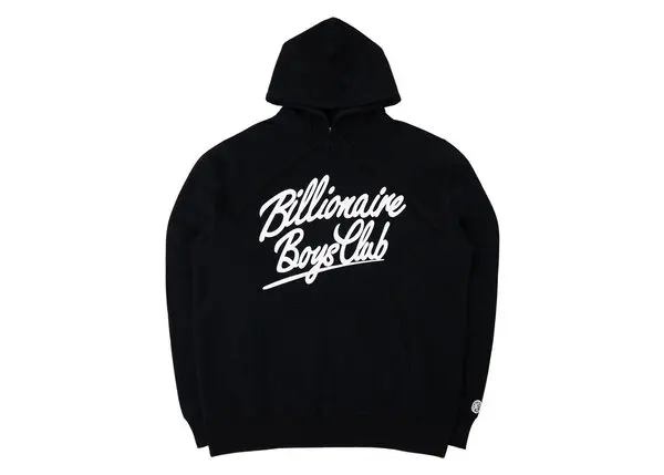 BILLIONAIRE BOYS CLUB Script Hoodie - Black