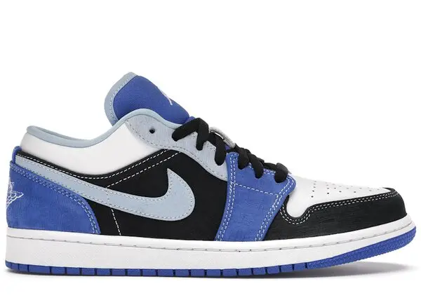 JORDAN 1 Low Top Sneakers - Racer Blue/psychic Blue/black