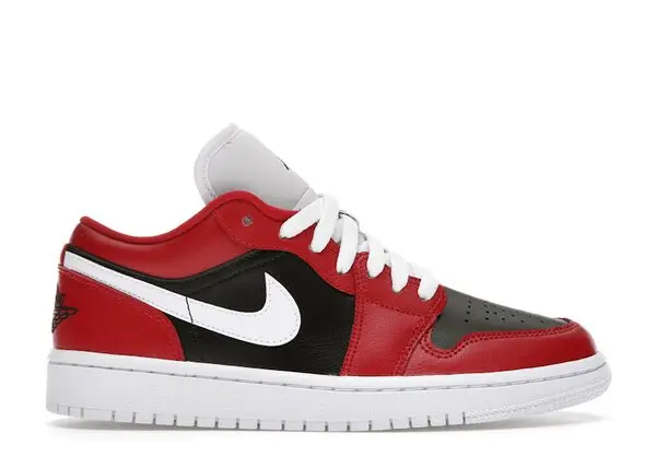 JORDAN 1 Low Chicago Flip - Gym Red/white/black