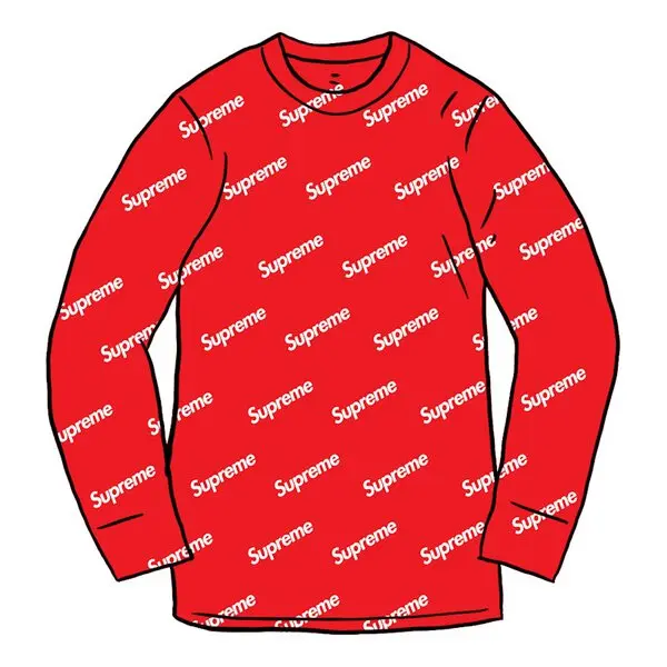 Supreme Hanes Thermal Crew