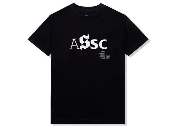 ANTI SOCIAL SOCIAL CLUB X Fragment Type A Tee Shirt - Black