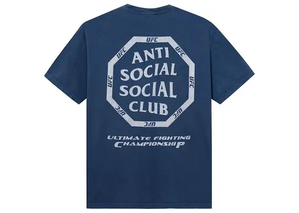 ANTI SOCIAL SOCIAL CLUB X Ufc Ultimatum Tee Shirt - Blue