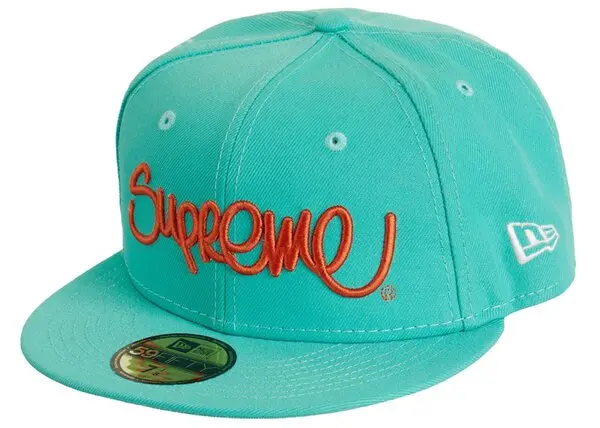Supreme Handstyle New Era Cap - Mint