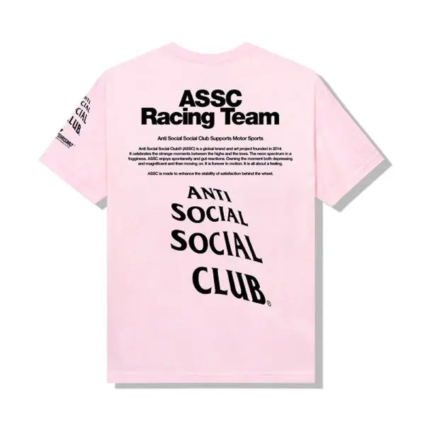 ANTI SOCIAL SOCIAL CLUB X Gran Turismo Logo T-shirt - Pink