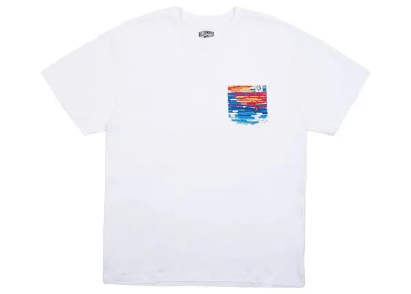 BILLIONAIRE BOYS CLUB Pocket Knit Tee Shirt - White