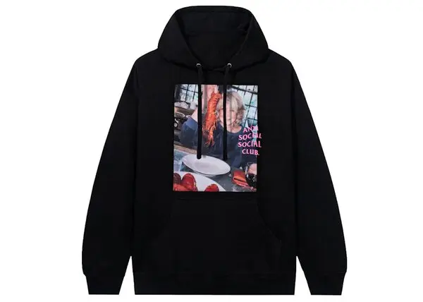 ANTI SOCIAL SOCIAL CLUB X Martha Stewart Lobster Hoodie - Black