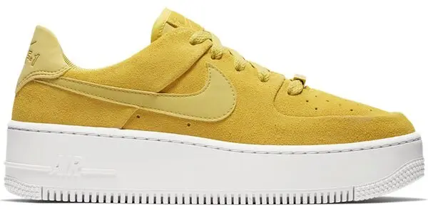Nike Air Force 1 Sage Low Sneakers - Celery/white