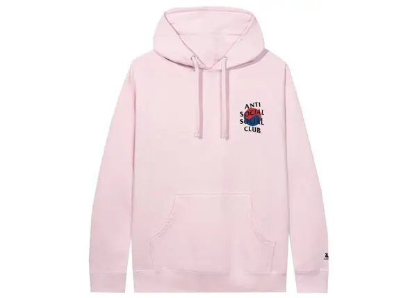 ANTI SOCIAL SOCIAL CLUB X Case Study Flag Hoodie - Pink