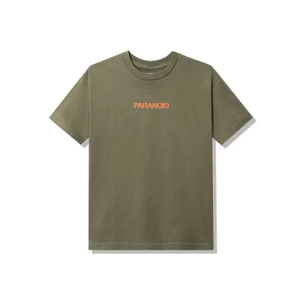 ANTI SOCIAL SOCIAL CLUB X Undefeated Paranoid T-shirt - Olive