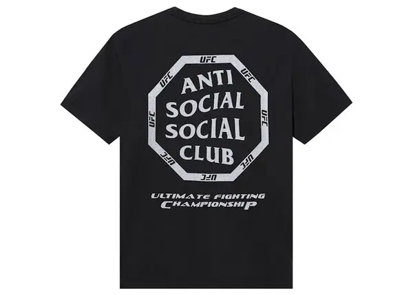 ANTI SOCIAL SOCIAL CLUB X Ufc Ultimatum Tee Shirt - Black