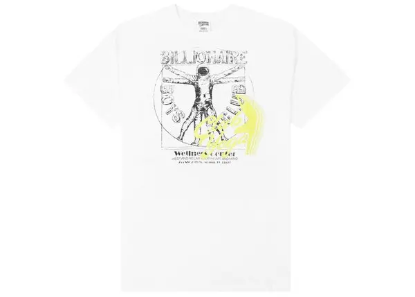 BILLIONAIRE BOYS CLUB Wellness Tee Shirt - White