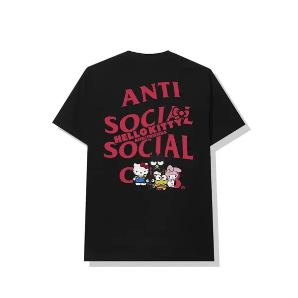 ANTI SOCIAL SOCIAL CLUB X Hello Kitty And Friends Tee Shirt