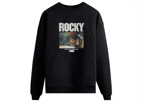 Kith Rocky Million To One Crewneck Sweatshirt - Black