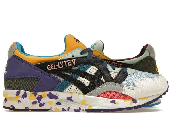 Asics Gel-lyte V Re: Material Sneakers - Multicolor