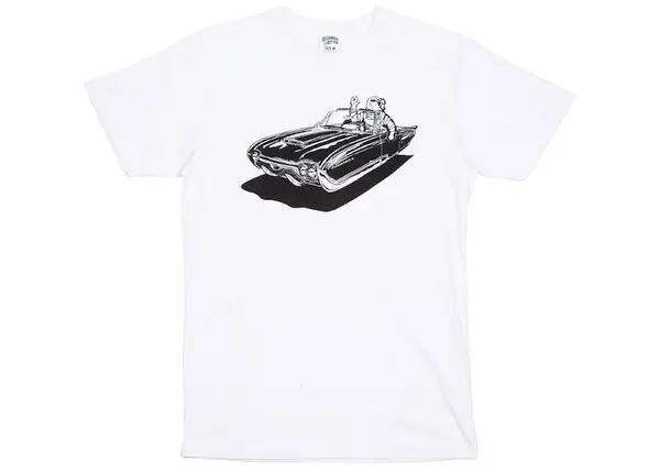 BILLIONAIRE BOYS CLUB Thunder Rocket Tee Shirt - White