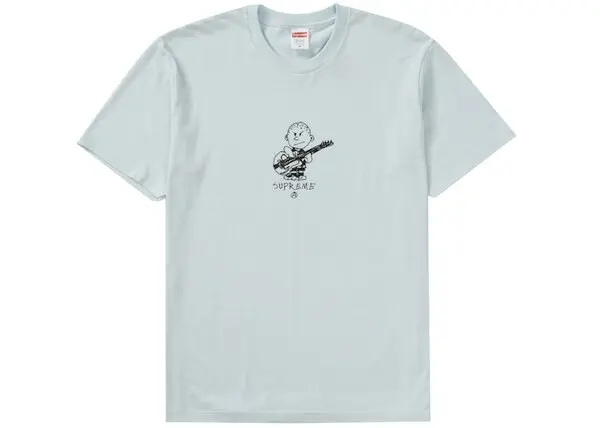 Supreme Rocker Tee Shirt - Pale Blue