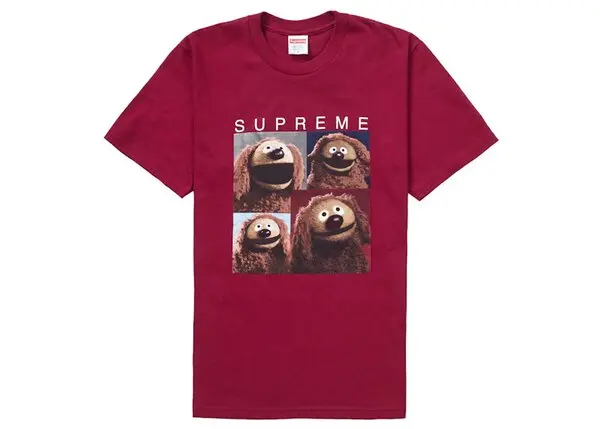 Supreme Rowlf Tee Shirt - Cardinal