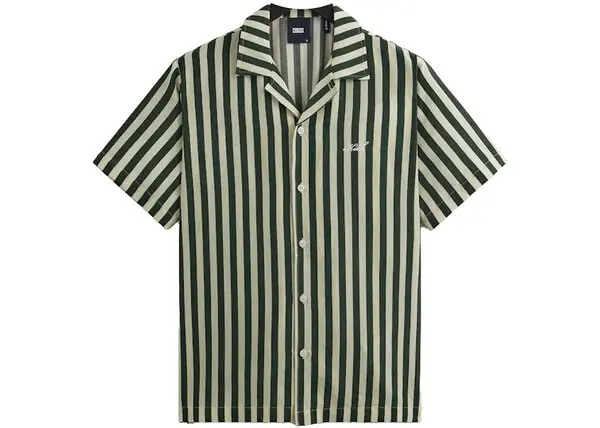 Kith Striped Thompson Camp Collar Shirt