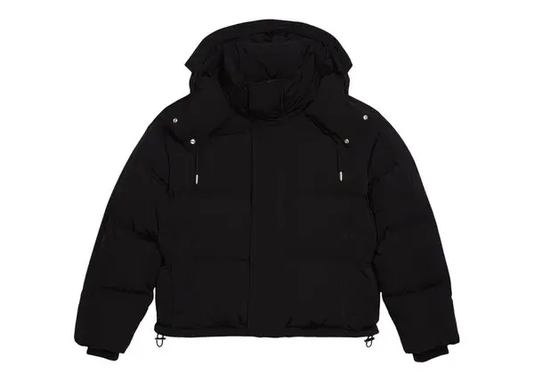 Ami De Coeur Patch Down Jacket - Black