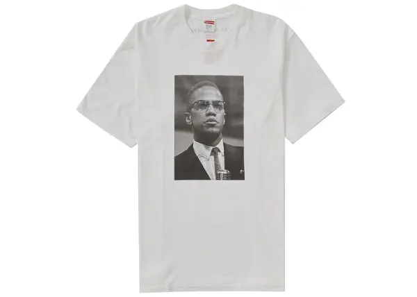 Supreme Roy Decarava Malcolm X Tee Shirt - White