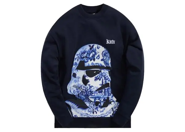 Kith X Star Wars Trooper Crewneck Sweatshirt - Nocturnal