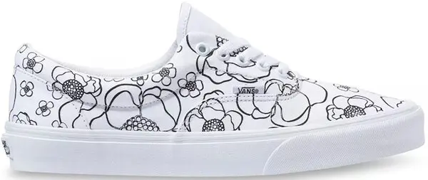 VANS Era Ucolorin Floral Print Sneakers - Floral/true White