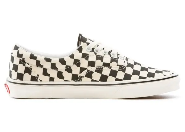 VANS Era Checkerboardin Sneakers - Uv Ink/true White