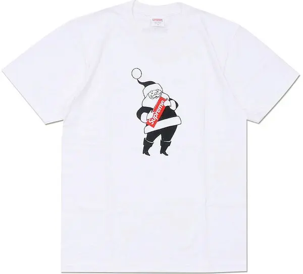 Supreme Santa Tee Shirt - White