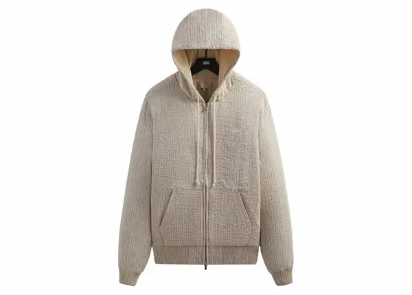 Kith Slub Boucle Sierra Hoodie - Canvas