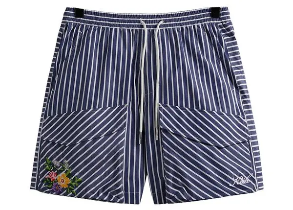 Kith Striped Poplin Boreum Cargo Short