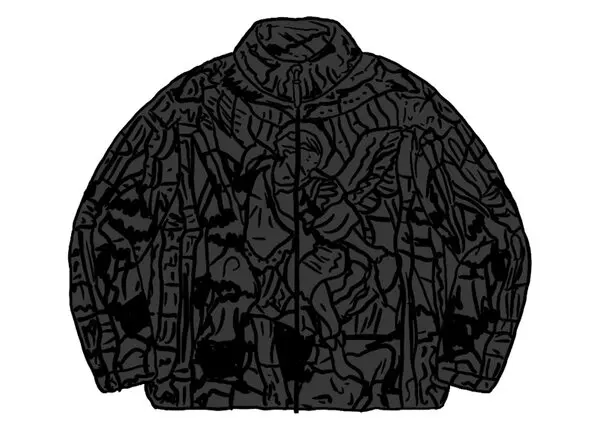 Supreme Saint Michael Fleece Jacket