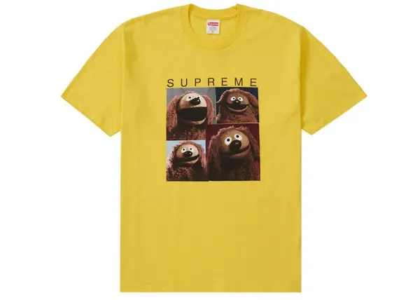 Supreme Rowlf Tee Shirt - Yellow