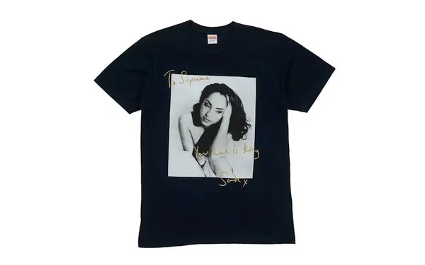 Supreme Sade Tee Shirt - Navy Blue