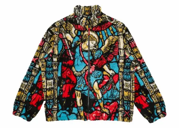 Supreme Saint Michael Fleece Jacket
