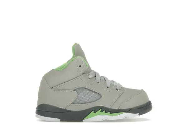 JORDAN Retro Green Bean - Silver/green Beanone-colorflint Grey